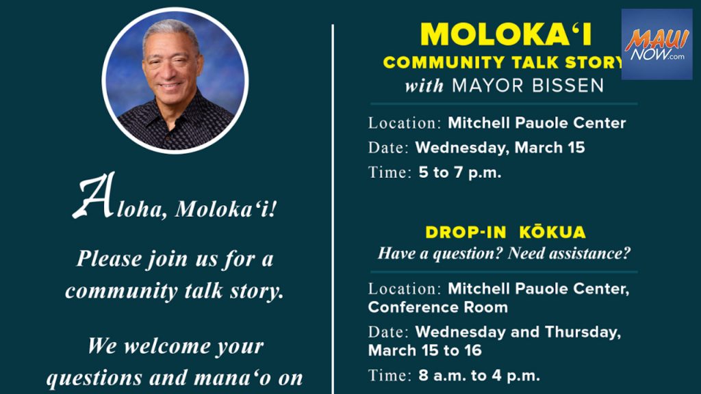 Mayor Bissen launches Holomua Kākou, first community talk story event ...