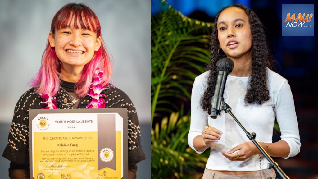 Maui hosts 2023 Hawaiʻi Youth Poet Laureate showcase, 3rd winner to be selected : Maui Now