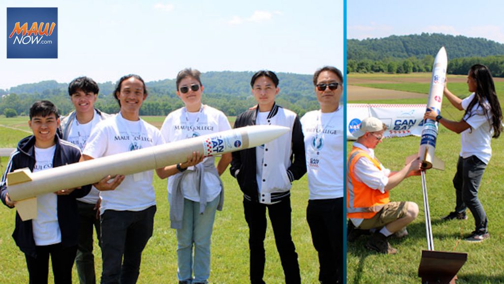 UH Maui College students launch scientific payload on a rocket : Maui Now