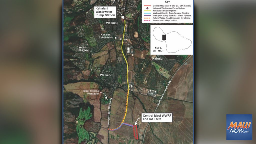 Comment period begins on development of a new Central Maui Wastewater ...