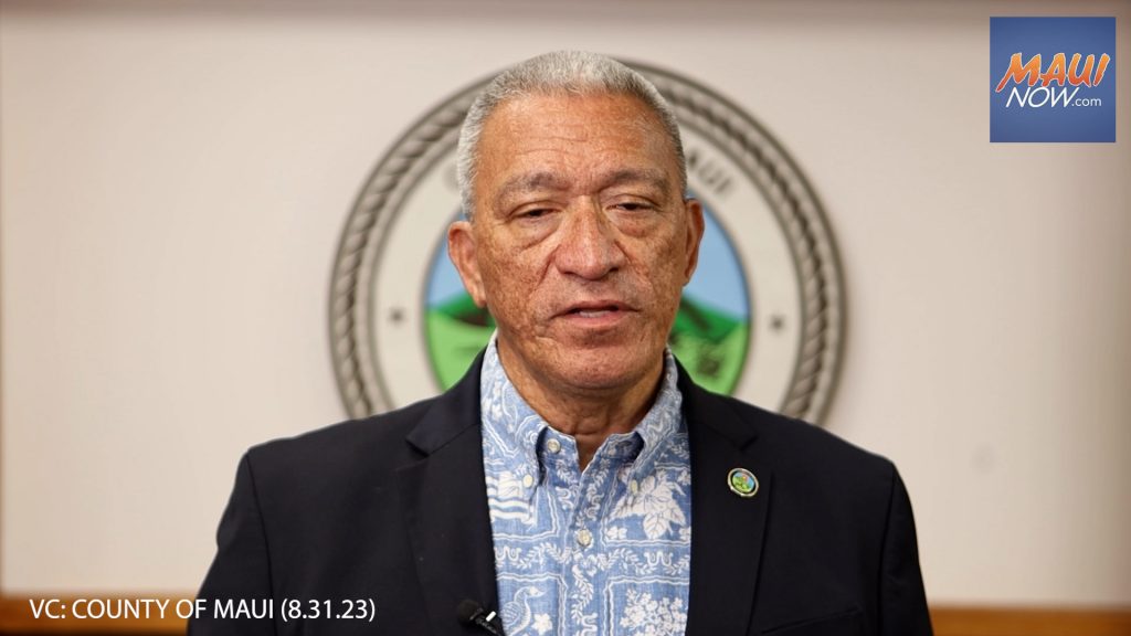 Mayor Bissen provides further insight on timeline relating to Maui ...