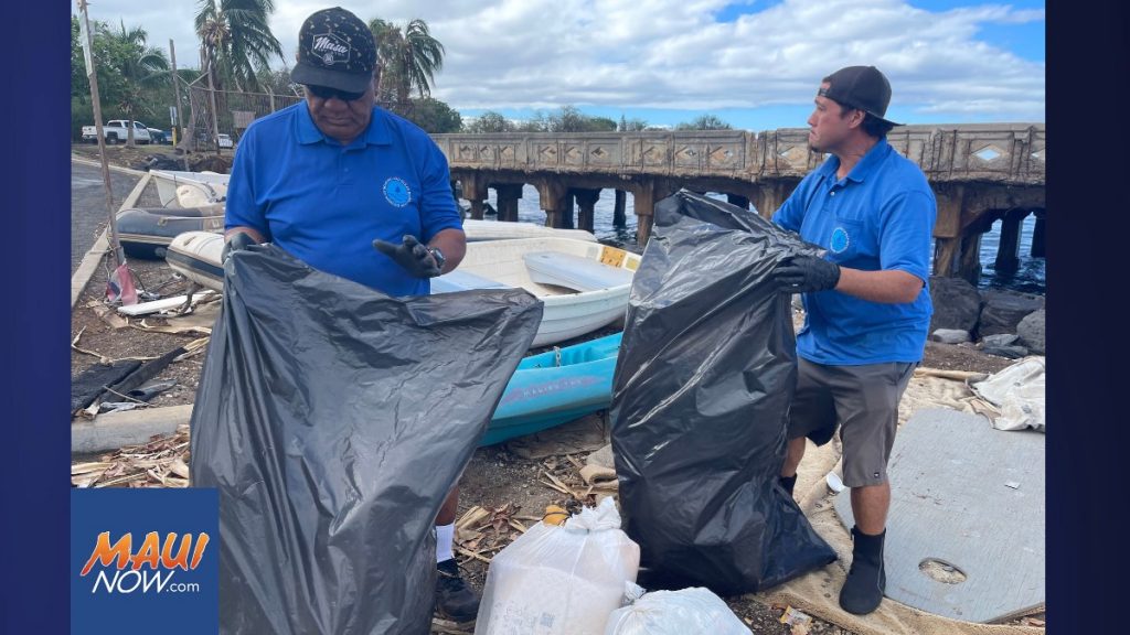 Meeting on recovery, operational updates at Lahaina Harbor, Māla Wharf ...