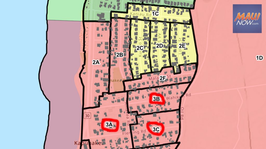 Disaster Area Restrictions lifted at Zones 3A, 3B & 3C for parts of ...