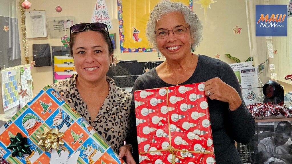 Kula Catholic community plays Santa for 36 MEO Head Start families ...