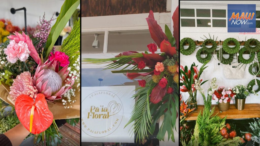 Pāʻia Floral opens with fresh flower finds on North Shore, Maui : Maui Now