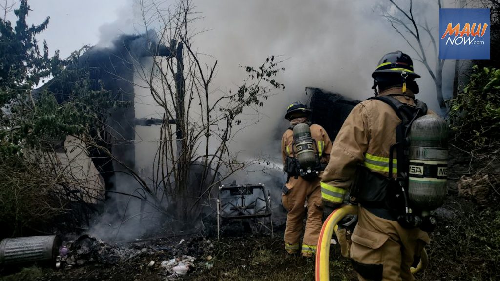 Kula woman suffers minor burns in accidental home fire : Maui Now