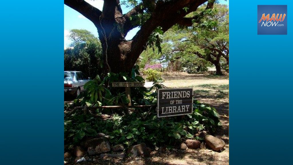 Big Book Sale for Maui Friends of the Library, July 20 : Maui Now