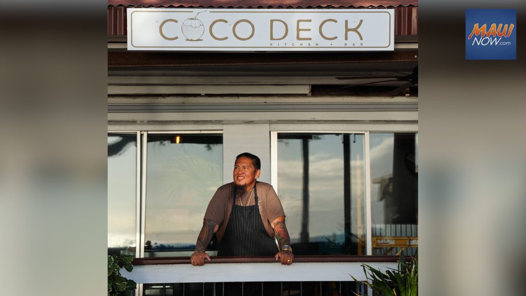 New restaurant Coco Deck Lahaina officially opens this week : Maui Now