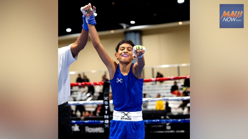 Maui 12-year-old Micah Diaz earns gold at national amateur boxing ...