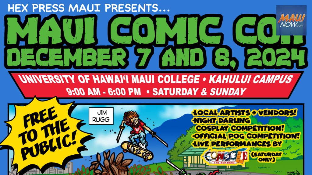 Maui’s free comic convention celebrates the 40th anniversary of the ...