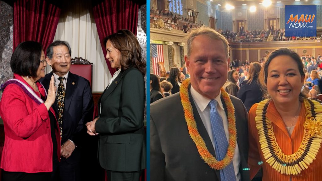 Hawaiʻi congressional delegation take oath of office, as 119th Congress ...