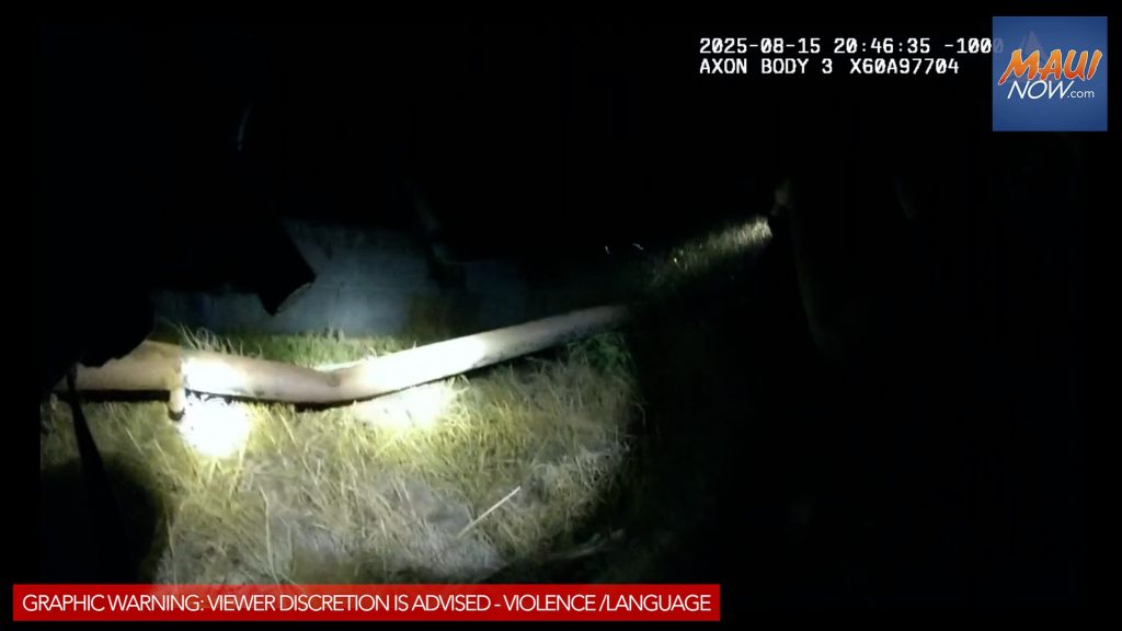 Maui police share body camera footage and further details amid ongoing ...