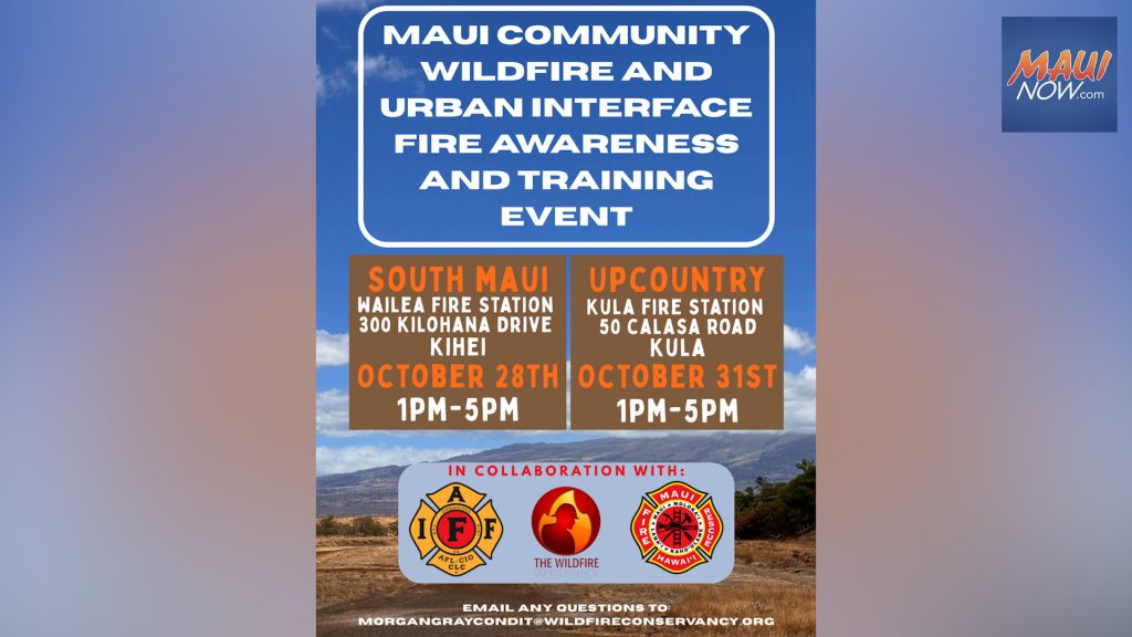 MFD to host Community Wildfire and Urban Interface Awareness Training ...