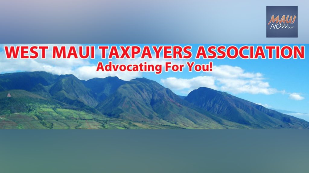 West Maui Taxpayers Association hosts 2026 Primary Candidates Night ...